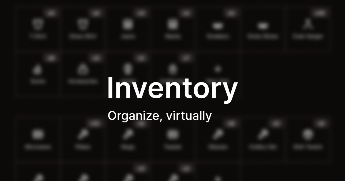 Inventory